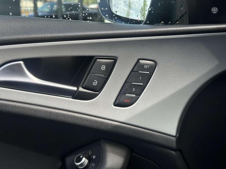 Grey Audi A6 2013 in Vilnius, with an engine capacity of 2.97 L and mileage of 244 thousand km for 9800 €, photo 16 on AUTOMOTO.COM.LV
