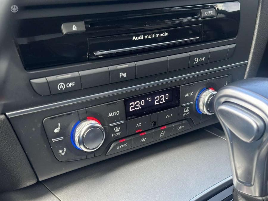 Grey Audi A6 2013 in Vilnius, with an engine capacity of 2.97 L and mileage of 244 thousand km for 9800 €, photo 18 on AUTOMOTO.COM.LV