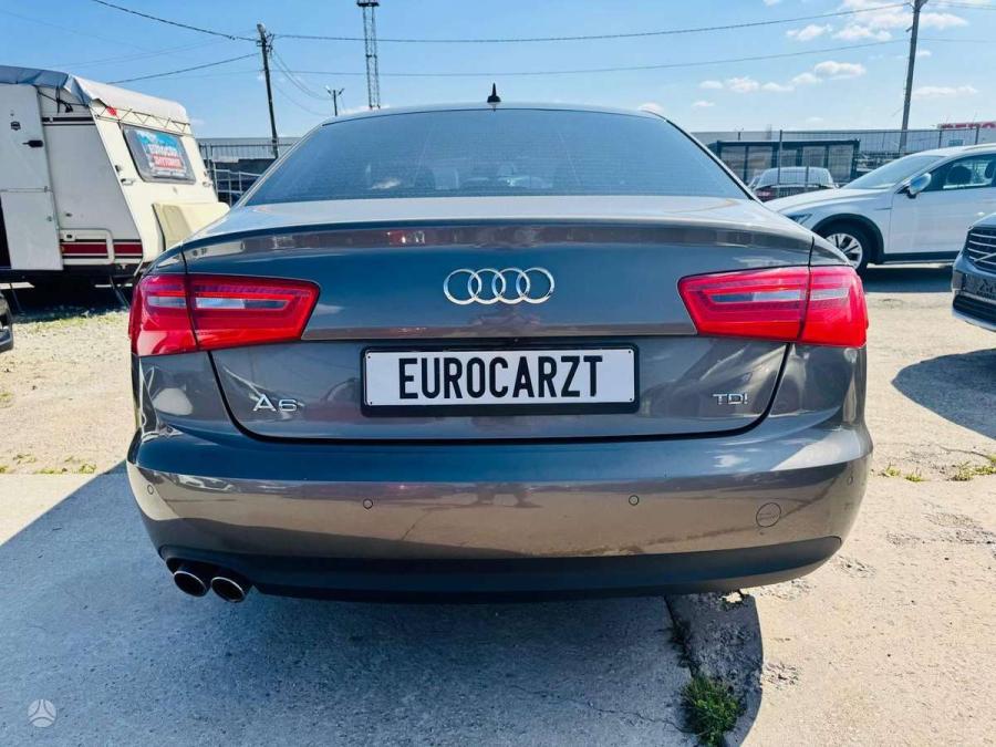 Grey Audi A6 2013 in Kaunas, with an engine capacity of 1.97 L and mileage of 236 thousand km for 9200 €, photo 6 on AUTOMOTO.COM.LV