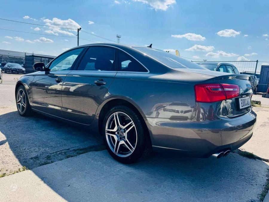 Grey Audi A6 2013 in Kaunas, with an engine capacity of 1.97 L and mileage of 236 thousand km for 9200 €, photo 7 on AUTOMOTO.COM.LV