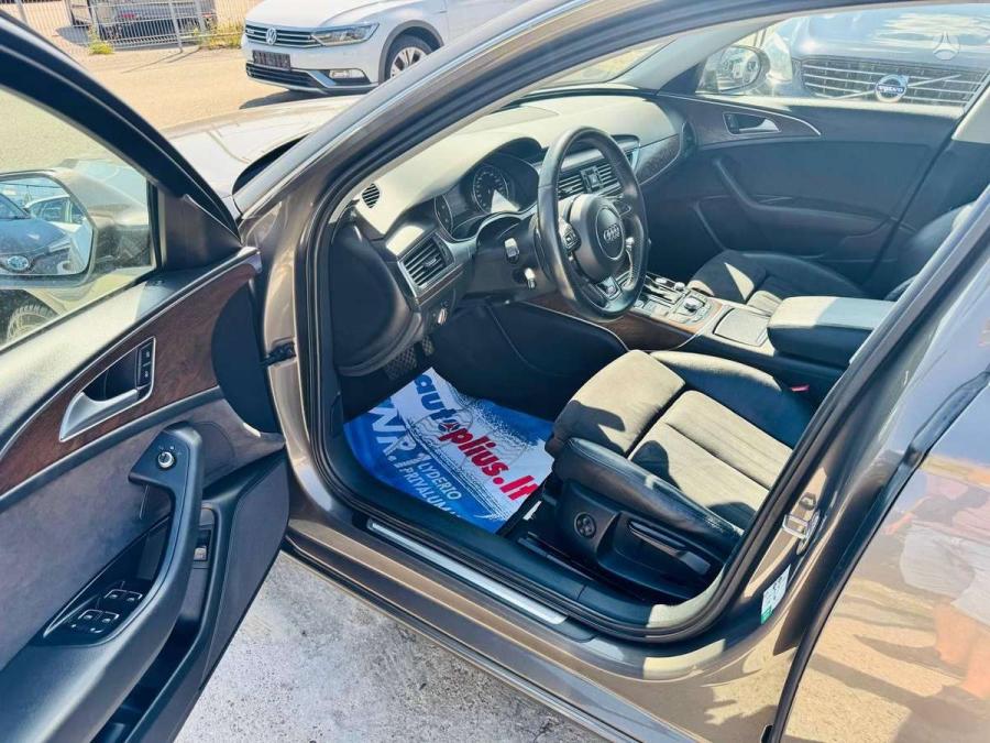 Grey Audi A6 2013 in Kaunas, with an engine capacity of 1.97 L and mileage of 236 thousand km for 9200 €, photo 8 on AUTOMOTO.COM.LV