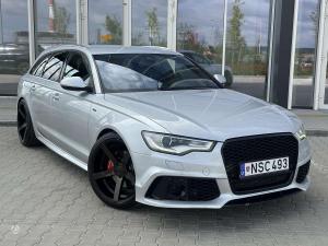 Pelēks Audi A6 2013 Viļņa, ar dzinēja tilpumu 2.97 L un nobraukumu 282 tūkst. km par 9500 €, foto  vietnē AUTOMOTO.COM.LV