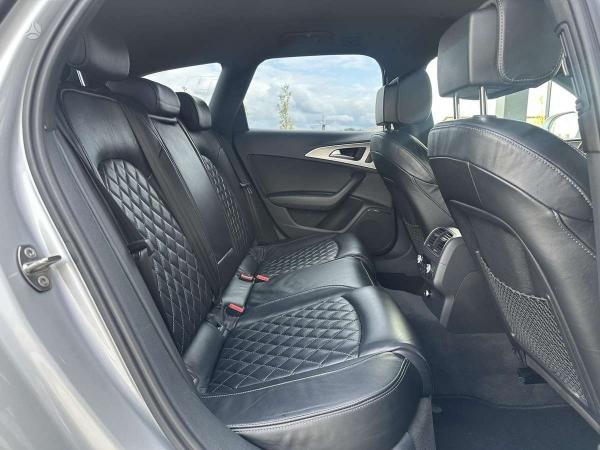 Grey Audi A6 2013 in Vilnius, with an engine capacity of 2.97 L and mileage of 282 thousand km for 9500 €, photo 10 on AUTOMOTO.COM.LV