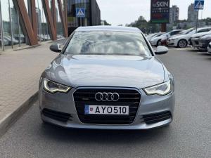 Grey Audi A6 2013 in Vilnius, with an engine capacity of 2.97 L and mileage of 280 thousand km for 4650 €, photo 4 on AUTOMOTO.COM.LV