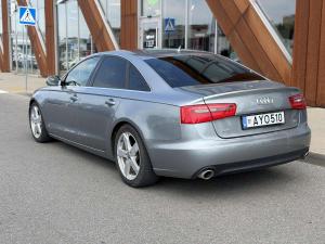 Grey Audi A6 2013 in Vilnius, with an engine capacity of 2.97 L and mileage of 280 thousand km for 4650 €, photo 5 on AUTOMOTO.COM.LV