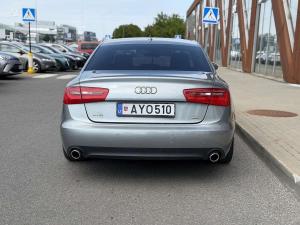 Grey Audi A6 2013 in Vilnius, with an engine capacity of 2.97 L and mileage of 280 thousand km for 4650 €, photo 9 on AUTOMOTO.COM.LV