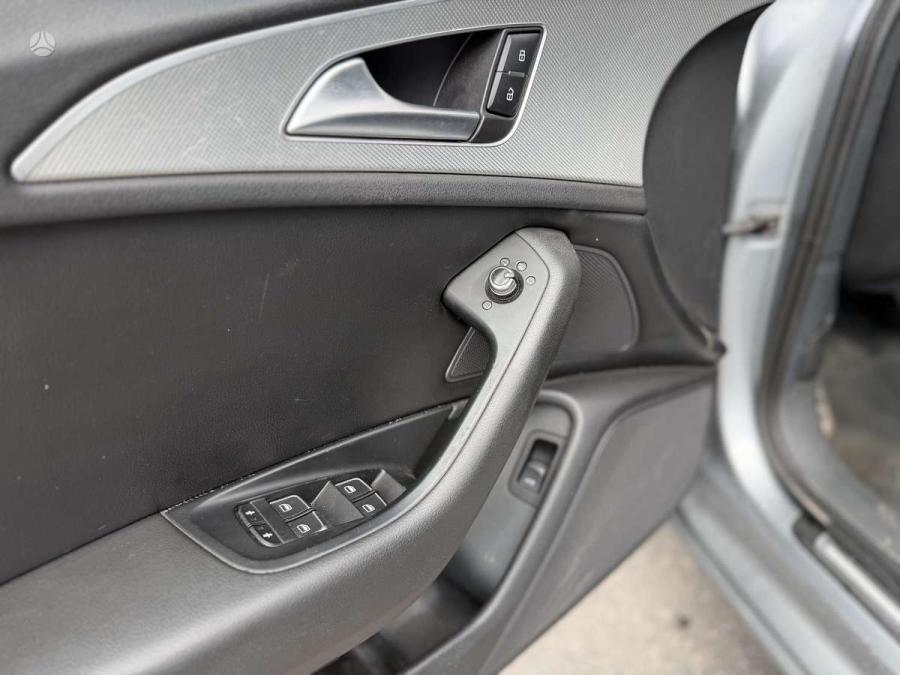 Grey Audi A6 2013 in Vilnius, with an engine capacity of 2.97 L and mileage of 280 thousand km for 4650 €, photo 13 on AUTOMOTO.COM.LV