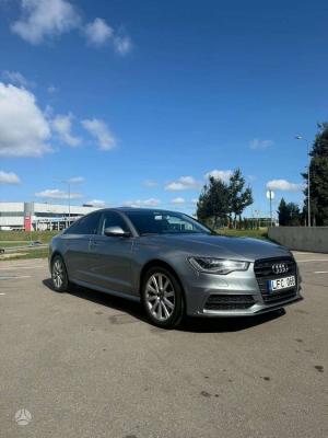 Pelēks Audi A6 2013 Viļņa, ar dzinēja tilpumu 3.00 L un nobraukumu 356 tūkst. km par 4700 €, foto 3 vietnē AUTOMOTO.COM.LV