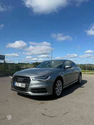 Pelēks Audi A6 2013 Viļņa, ar dzinēja tilpumu 3.00 L un nobraukumu 356 tūkst. km par 4700 €, foto 4 vietnē AUTOMOTO.COM.LV