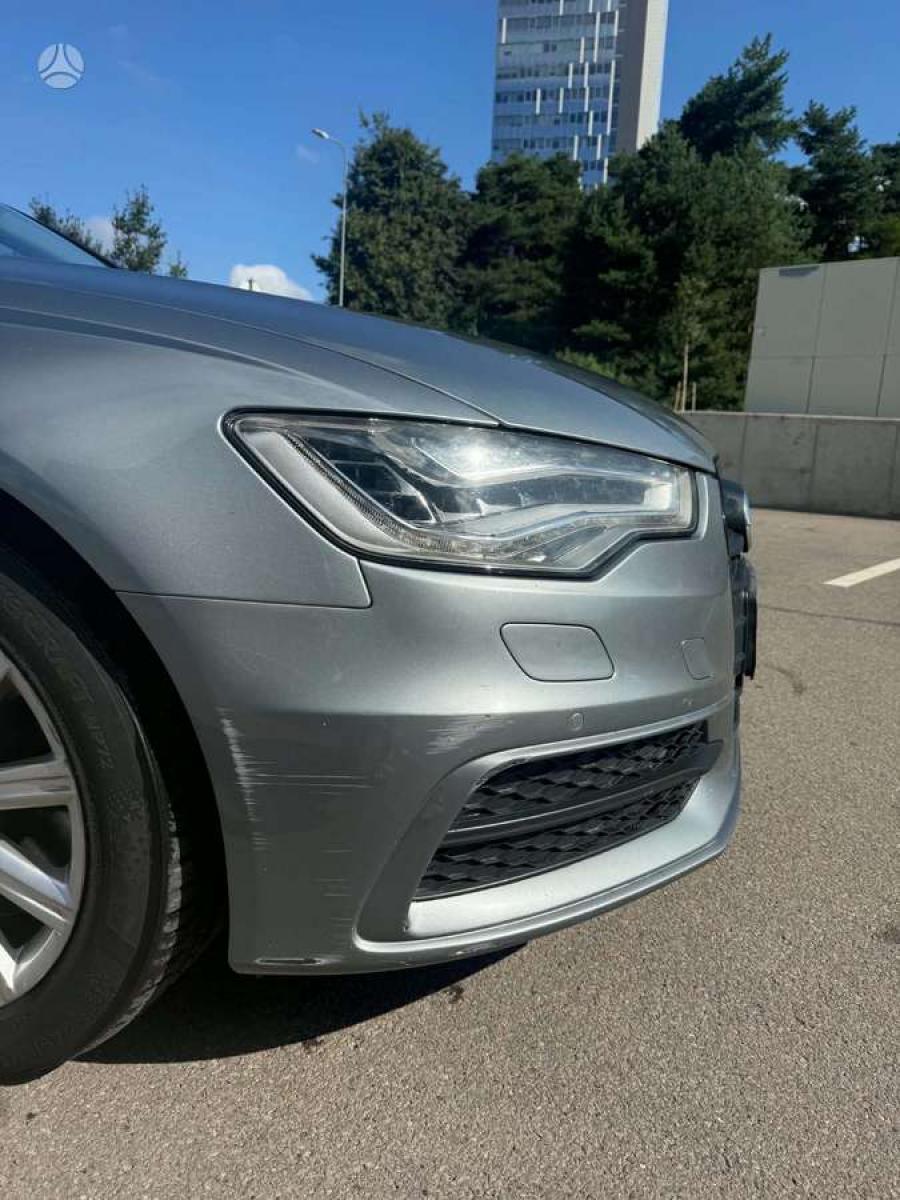 Pelēks Audi A6 2013 Viļņa, ar dzinēja tilpumu 3.00 L un nobraukumu 356 tūkst. km par 4700 €, foto 5 vietnē AUTOMOTO.COM.LV