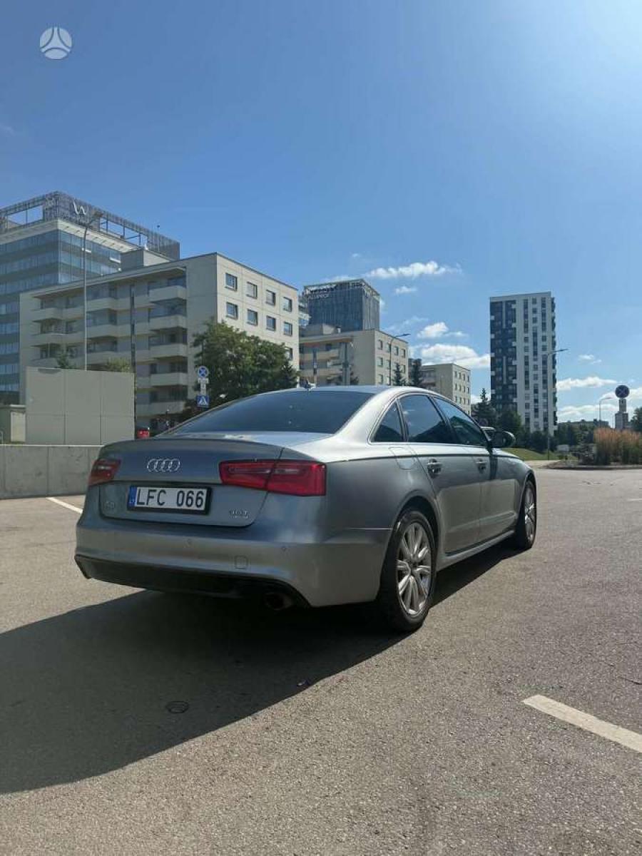 Pelēks Audi A6 2013 Viļņa, ar dzinēja tilpumu 3.00 L un nobraukumu 356 tūkst. km par 4700 €, foto 8 vietnē AUTOMOTO.COM.LV