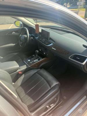 Pelēks Audi A6 2013 Viļņa, ar dzinēja tilpumu 3.00 L un nobraukumu 356 tūkst. km par 4700 €, foto 14 vietnē AUTOMOTO.COM.LV