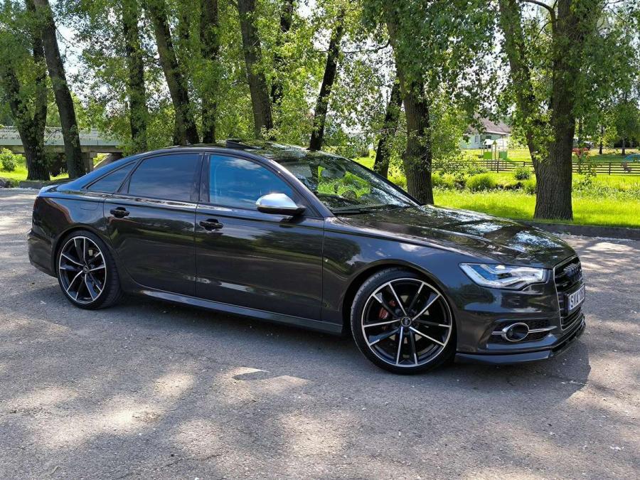 Pelēks Audi A6 2013 Kaišiadorys, ar dzinēja tilpumu 2.97 L un nobraukumu 337 tūkst. km par 13200 €, foto 3 vietnē AUTOMOTO.COM.LV