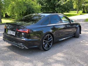 Pelēks Audi A6 2013 Kaišiadorys, ar dzinēja tilpumu 2.97 L un nobraukumu 337 tūkst. km par 13200 €, foto 4 vietnē AUTOMOTO.COM.LV