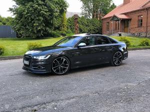 Pelēks Audi A6 2013 Kaišiadorys, ar dzinēja tilpumu 2.97 L un nobraukumu 337 tūkst. km par 13200 €, foto 5 vietnē AUTOMOTO.COM.LV