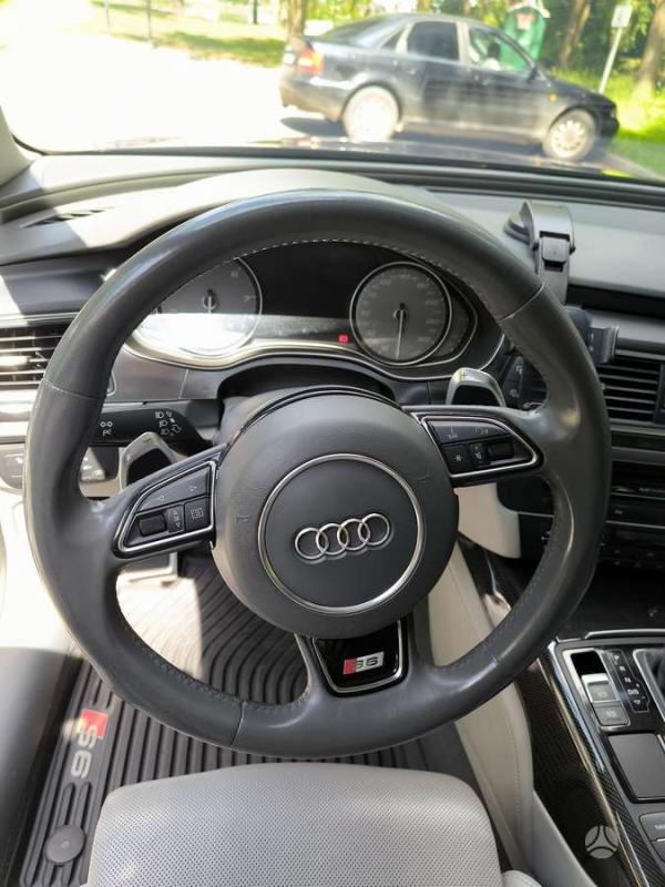 Grey Audi A6 2013 in Kaisiadorys, with an engine capacity of 2.97 L and mileage of 337 thousand km for 13200 €, photo 6 on AUTOMOTO.COM.LV