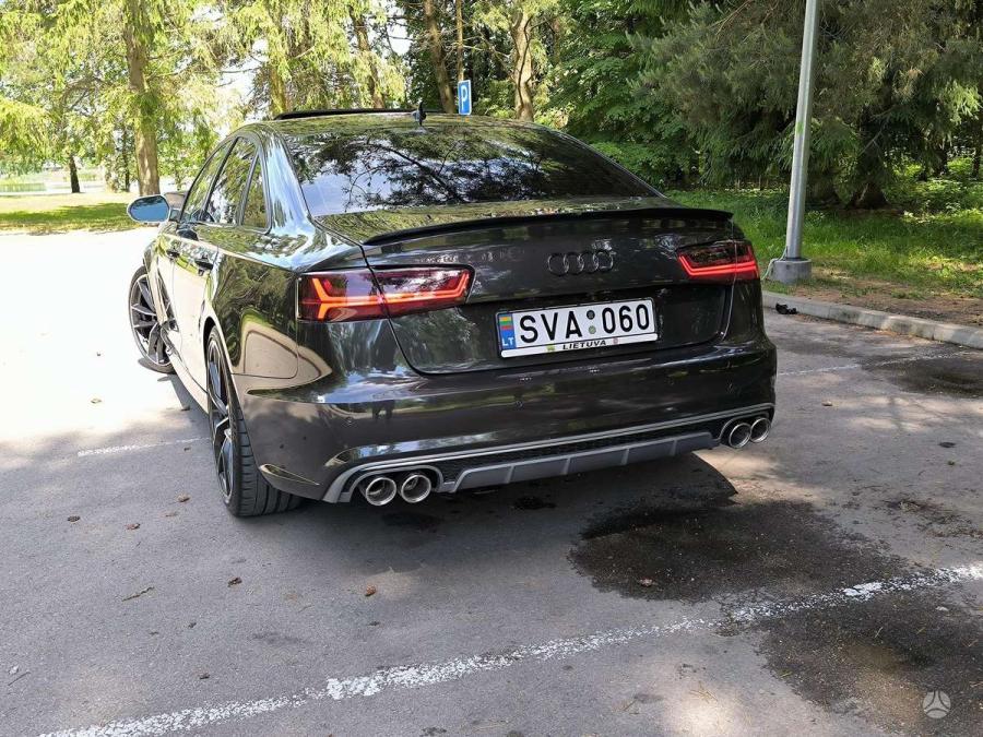 Pelēks Audi A6 2013 Kaišiadorys, ar dzinēja tilpumu 2.97 L un nobraukumu 337 tūkst. km par 13200 €, foto 9 vietnē AUTOMOTO.COM.LV