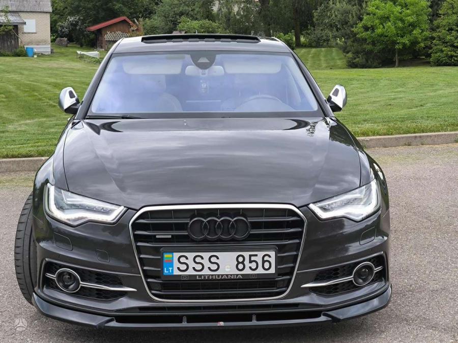 Pelēks Audi A6 2013 Kaišiadorys, ar dzinēja tilpumu 2.97 L un nobraukumu 337 tūkst. km par 13200 €, foto 20 vietnē AUTOMOTO.COM.LV