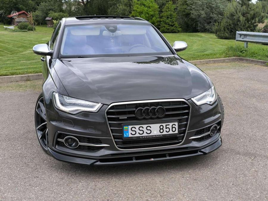 Pelēks Audi A6 2013 Kaišiadorys, ar dzinēja tilpumu 2.97 L un nobraukumu 337 tūkst. km par 13200 €, foto 21 vietnē AUTOMOTO.COM.LV