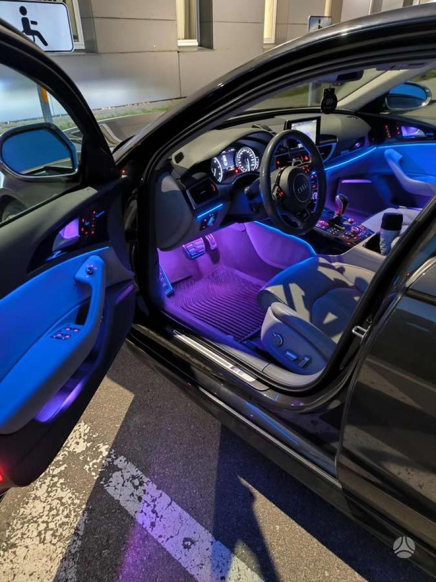 Pelēks Audi A6 2013 Kaišiadorys, ar dzinēja tilpumu 2.97 L un nobraukumu 337 tūkst. km par 13200 €, foto 24 vietnē AUTOMOTO.COM.LV