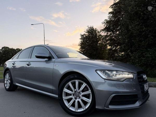 Pelēks Audi A6 2013 Kauņa, ar dzinēja tilpumu 3.00 L un nobraukumu 325 tūkst. km par 6950 €, foto 3 vietnē AUTOMOTO.COM.LV