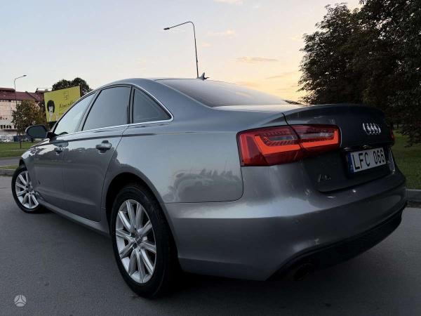 Pelēks Audi A6 2013 Kauņa, ar dzinēja tilpumu 3.00 L un nobraukumu 325 tūkst. km par 6950 €, foto 4 vietnē AUTOMOTO.COM.LV