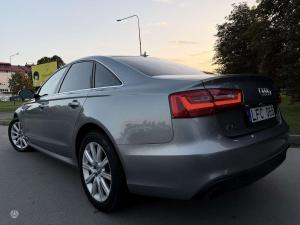 Pelēks Audi A6 2013 Kauņa, ar dzinēja tilpumu 3.00 L un nobraukumu 325 tūkst. km par 6950 €, foto 4 vietnē AUTOMOTO.COM.LV
