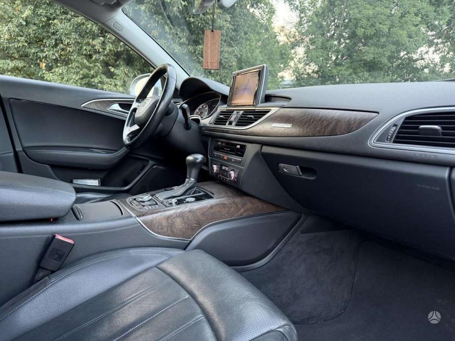 Pelēks Audi A6 2013 Kauņa, ar dzinēja tilpumu 3.00 L un nobraukumu 325 tūkst. km par 6950 €, foto 7 vietnē AUTOMOTO.COM.LV