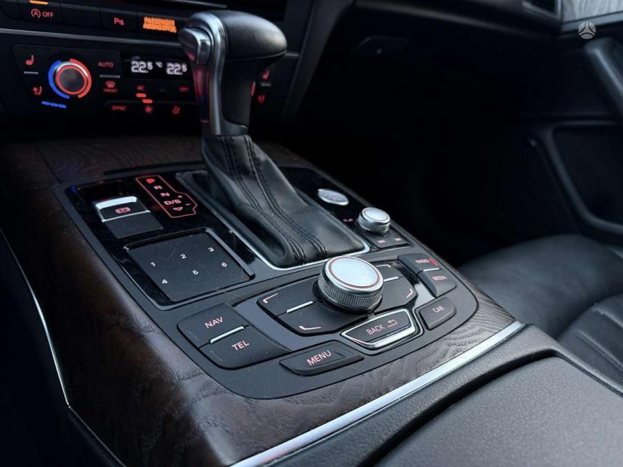 Pelēks Audi A6 2013 Kauņa, ar dzinēja tilpumu 3.00 L un nobraukumu 325 tūkst. km par 6950 €, foto 12 vietnē AUTOMOTO.COM.LV