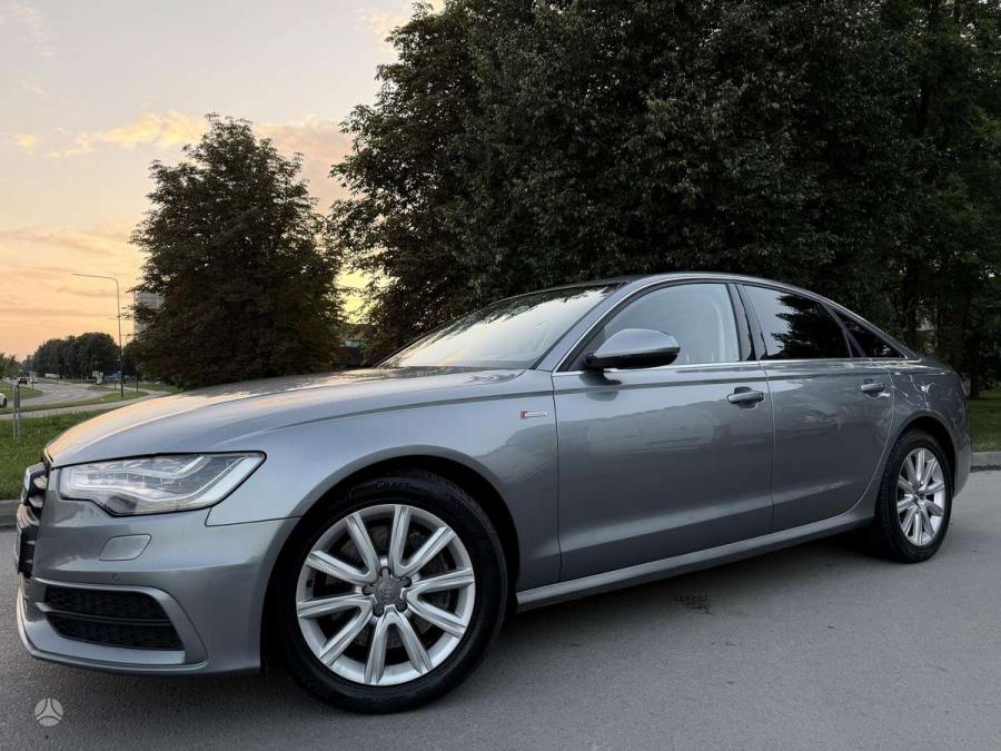 Pelēks Audi A6 2013 Kauņa, ar dzinēja tilpumu 3.00 L un nobraukumu 325 tūkst. km par 6950 €, foto 21 vietnē AUTOMOTO.COM.LV