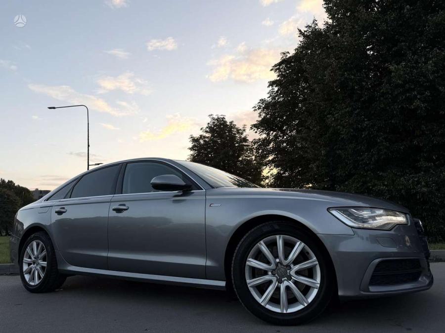 Pelēks Audi A6 2013 Kauņa, ar dzinēja tilpumu 3.00 L un nobraukumu 325 tūkst. km par 6950 €, foto 22 vietnē AUTOMOTO.COM.LV