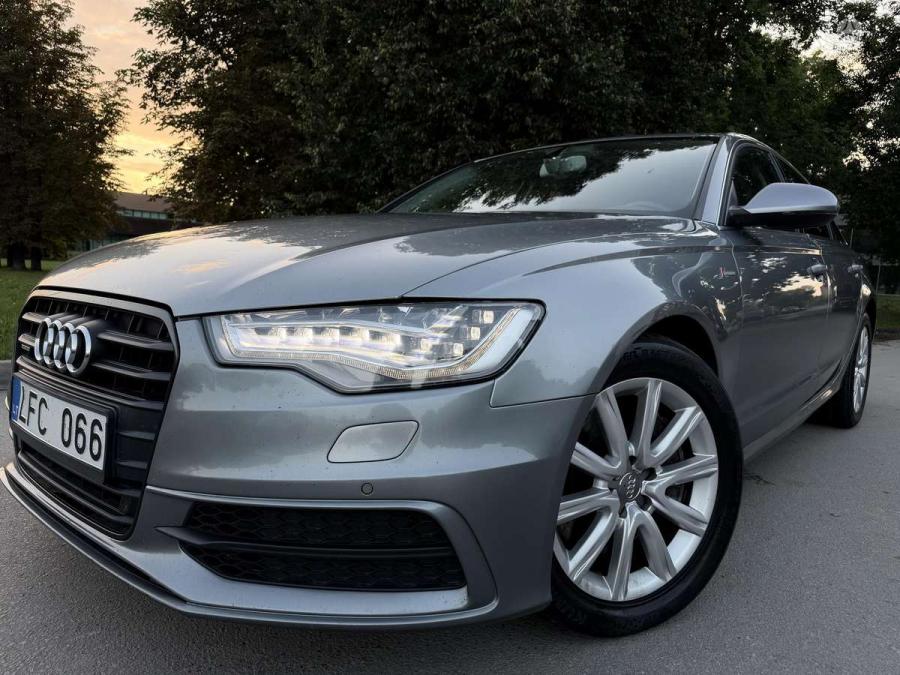 Grey Audi A6 2013 in Kaunas, with an engine capacity of 3.00 L and mileage of 330 thousand km for 6950 €, photo 1 on AUTOMOTO.COM.LV