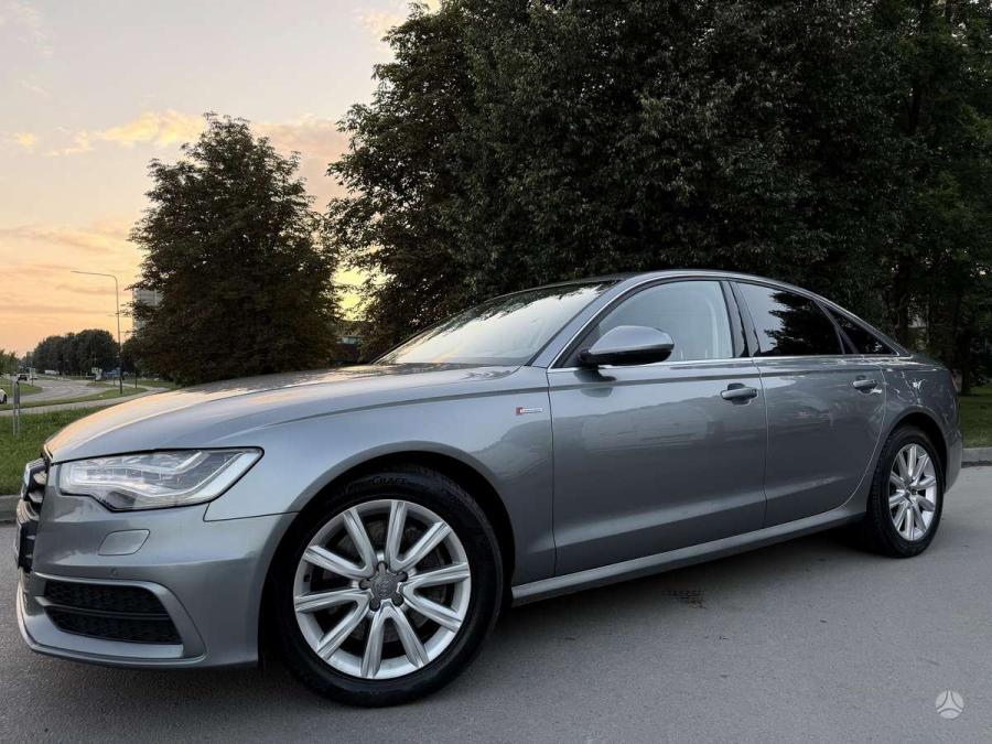 Grey Audi A6 2013 in Kaunas, with an engine capacity of 3.00 L and mileage of 330 thousand km for 6950 €, photo 21 on AUTOMOTO.COM.LV