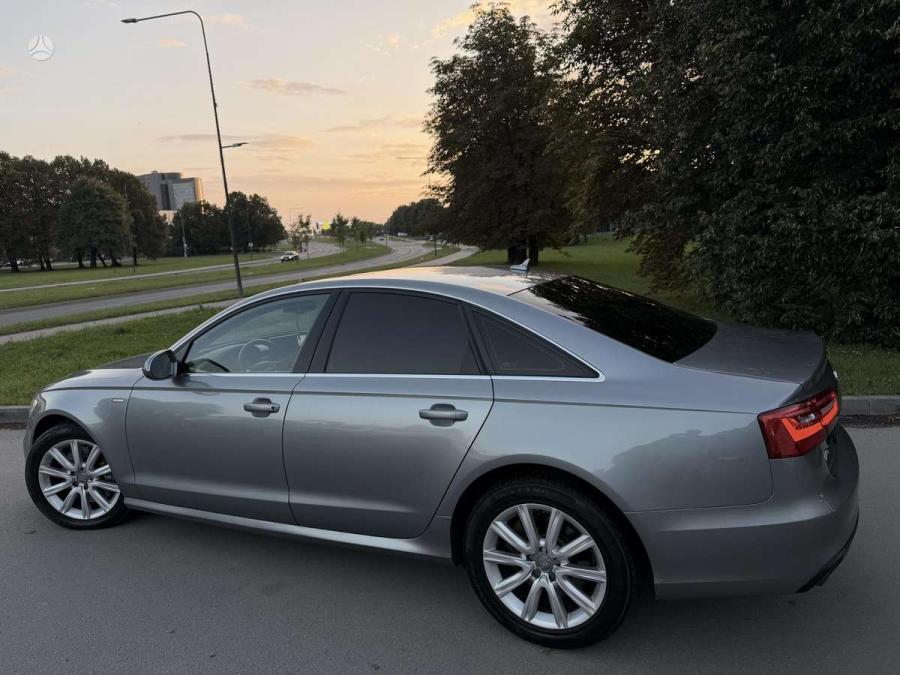 Grey Audi A6 2013 in Kaunas, with an engine capacity of 3.00 L and mileage of 330 thousand km for 6950 €, photo 23 on AUTOMOTO.COM.LV