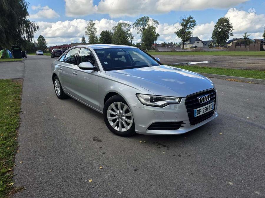 Pelēks Audi A6 2013 Tauragė, ar dzinēja tilpumu 2.97 L un nobraukumu 280 tūkst. km par 8999 €, foto 4 vietnē AUTOMOTO.COM.LV