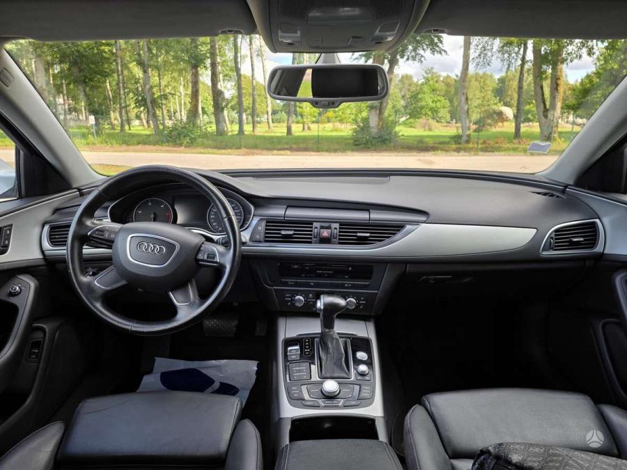 Pelēks Audi A6 2013 Tauragė, ar dzinēja tilpumu 2.97 L un nobraukumu 280 tūkst. km par 8999 €, foto 13 vietnē AUTOMOTO.COM.LV