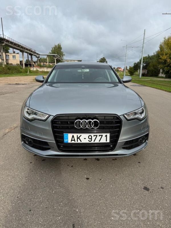 Pelēks Audi A6 2013 Daugavpils, ar dzinēja tilpumu 3.00 L un nobraukumu 153 tūkst. km par 12000 €, foto 1 vietnē AUTOMOTO.COM.LV