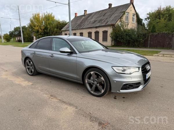 Pelēks Audi A6 2013 Daugavpils, ar dzinēja tilpumu 3.00 L un nobraukumu 153 tūkst. km par 12000 €, foto 4 vietnē AUTOMOTO.COM.LV