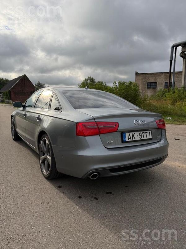 Pelēks Audi A6 2013 Daugavpils, ar dzinēja tilpumu 3.00 L un nobraukumu 153 tūkst. km par 12000 €, foto 7 vietnē AUTOMOTO.COM.LV