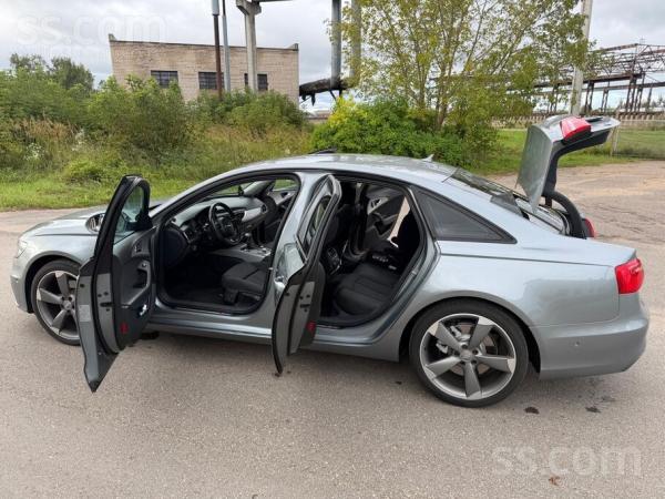 Pelēks Audi A6 2013 Daugavpils, ar dzinēja tilpumu 3.00 L un nobraukumu 153 tūkst. km par 12000 €, foto 8 vietnē AUTOMOTO.COM.LV