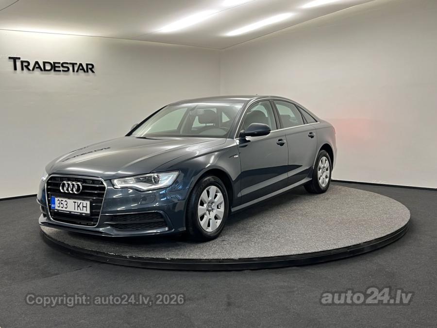 Pelēks Audi A6 2013 Pērnava, ar dzinēja tilpumu 2.00 L un nobraukumu 377 tūkst. km par 7490 €, foto 1 vietnē AUTOMOTO.COM.LV