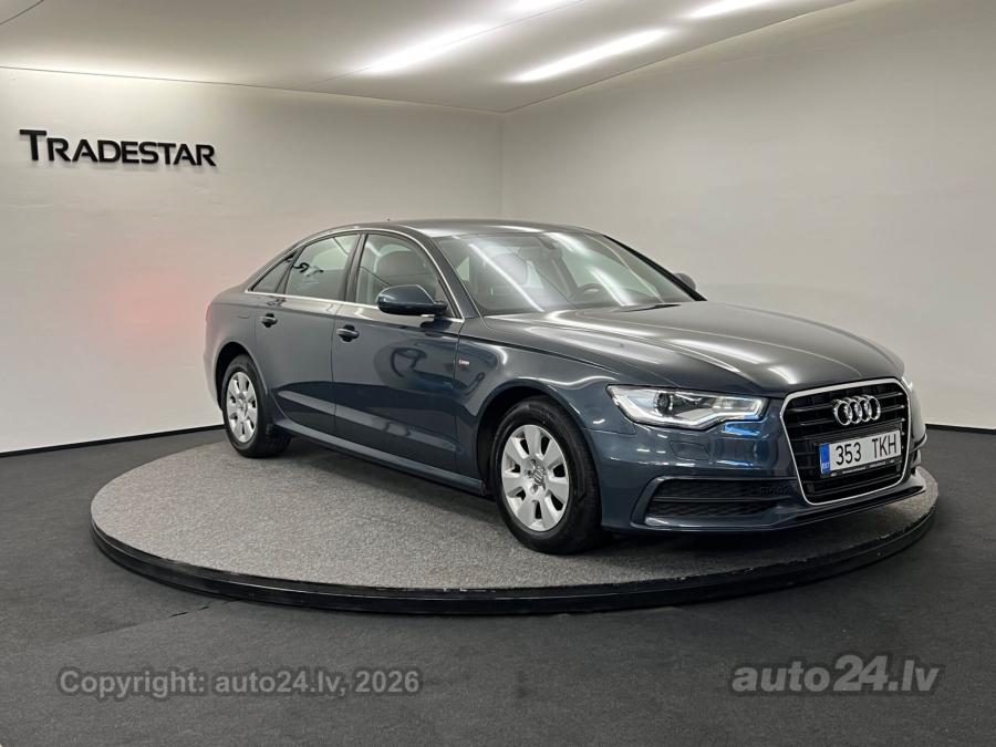 Pelēks Audi A6 2013 Pērnava, ar dzinēja tilpumu 2.00 L un nobraukumu 377 tūkst. km par 7490 €, foto 4 vietnē AUTOMOTO.COM.LV