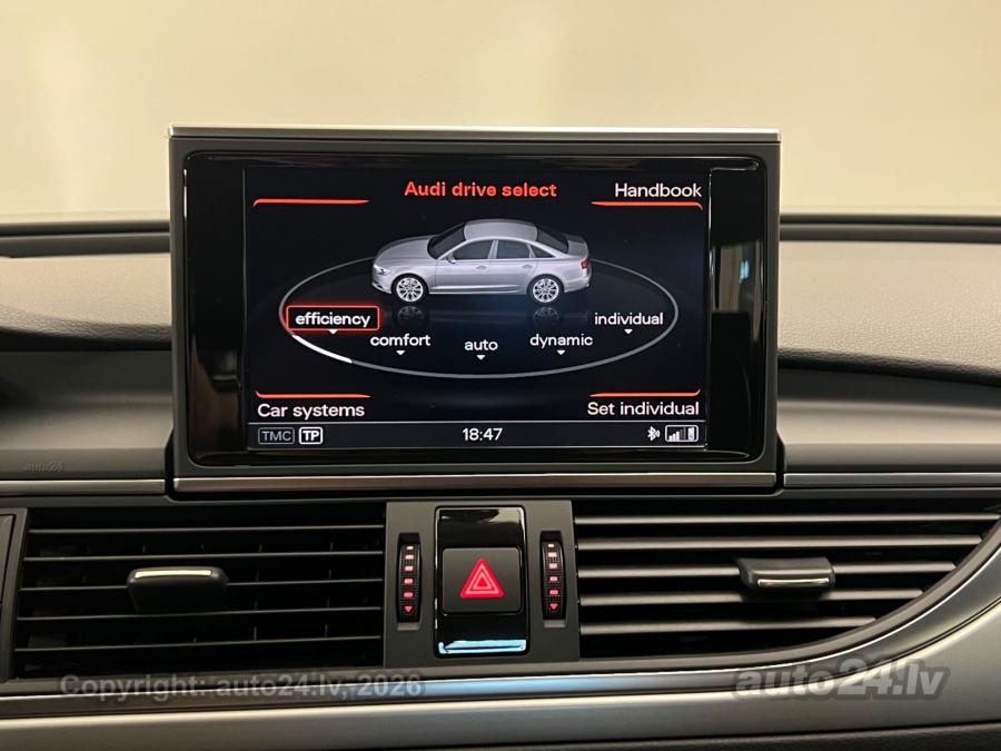 Pelēks Audi A6 2013 Pērnava, ar dzinēja tilpumu 2.00 L un nobraukumu 377 tūkst. km par 7490 €, foto 18 vietnē AUTOMOTO.COM.LV