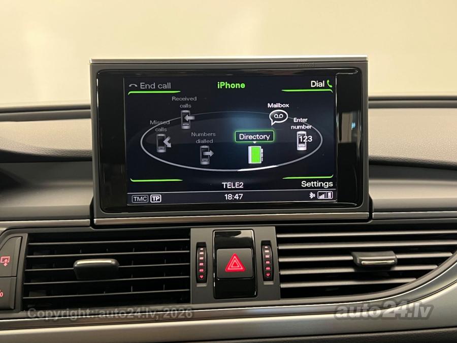 Pelēks Audi A6 2013 Pērnava, ar dzinēja tilpumu 2.00 L un nobraukumu 377 tūkst. km par 7490 €, foto 20 vietnē AUTOMOTO.COM.LV
