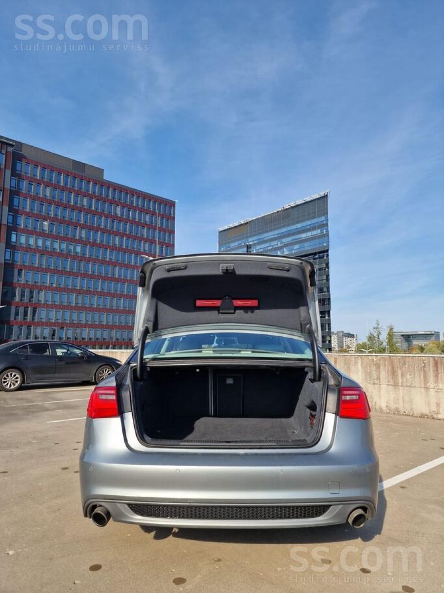 Pelēks Audi A6 2013 Rīga, ar dzinēja tilpumu 2.00 L un nobraukumu 205 tūkst. km par 9500 €, foto 8 vietnē AUTOMOTO.COM.LV