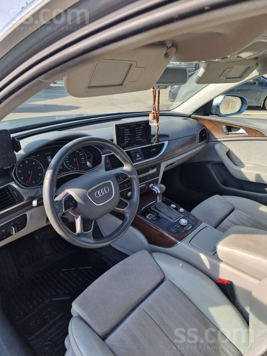 Pelēks Audi A6 2013 Rīga, ar dzinēja tilpumu 2.00 L un nobraukumu 205 tūkst. km par 9500 €, foto 9 vietnē AUTOMOTO.COM.LV