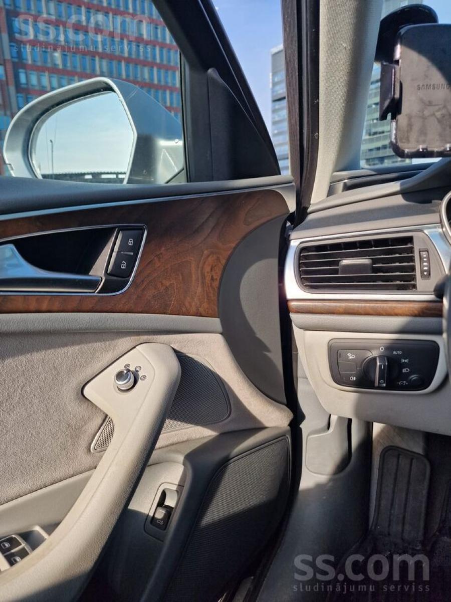 Pelēks Audi A6 2013 Rīga, ar dzinēja tilpumu 2.00 L un nobraukumu 205 tūkst. km par 9500 €, foto 11 vietnē AUTOMOTO.COM.LV