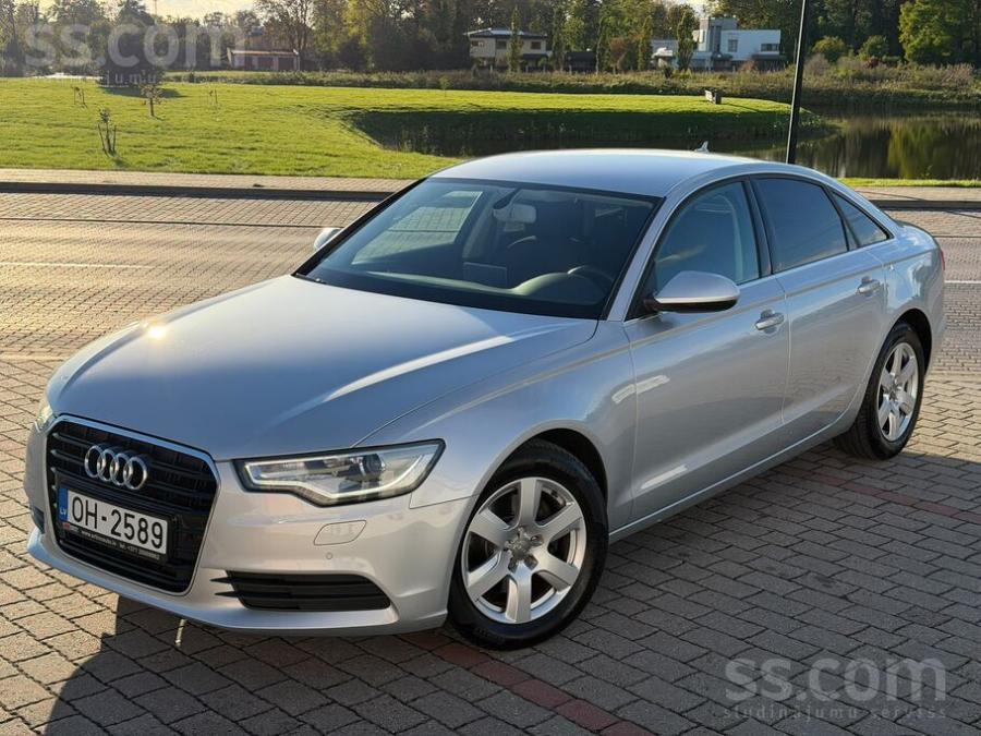 Pelēks Audi A6 2013 Ventspils, ar dzinēja tilpumu 3.00 L un nobraukumu 193 tūkst. km par 10990 €, foto 1 vietnē AUTOMOTO.COM.LV