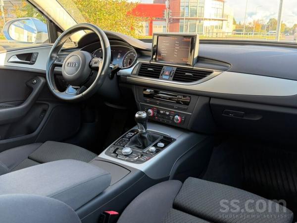 Pelēks Audi A6 2013 Ventspils, ar dzinēja tilpumu 3.00 L un nobraukumu 193 tūkst. km par 10990 €, foto 6 vietnē AUTOMOTO.COM.LV