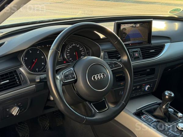 Pelēks Audi A6 2013 Ventspils, ar dzinēja tilpumu 3.00 L un nobraukumu 193 tūkst. km par 10990 €, foto 10 vietnē AUTOMOTO.COM.LV